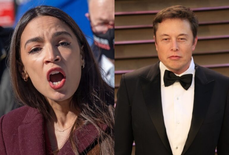 Aoc Elon Musk East New York News